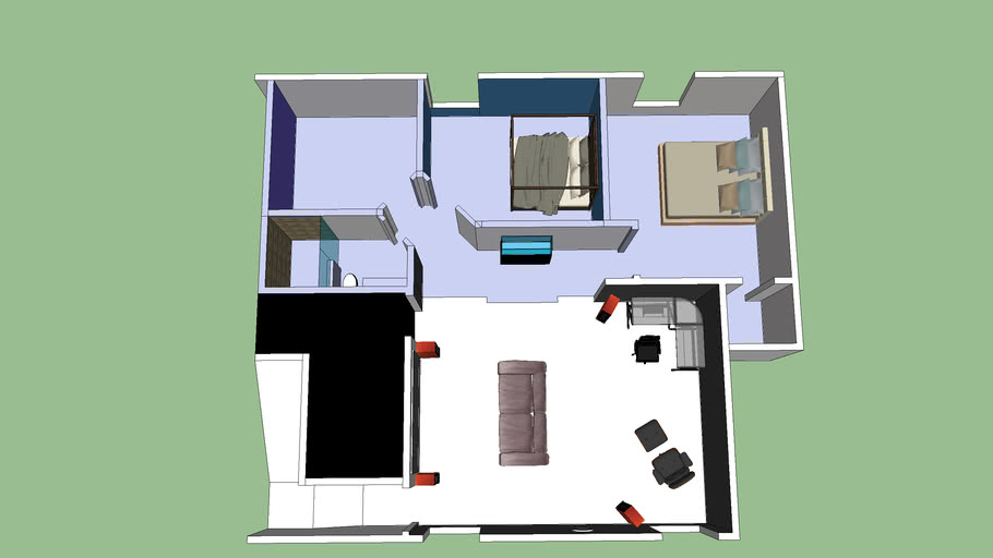 basement floorplan | 3D Warehouse
