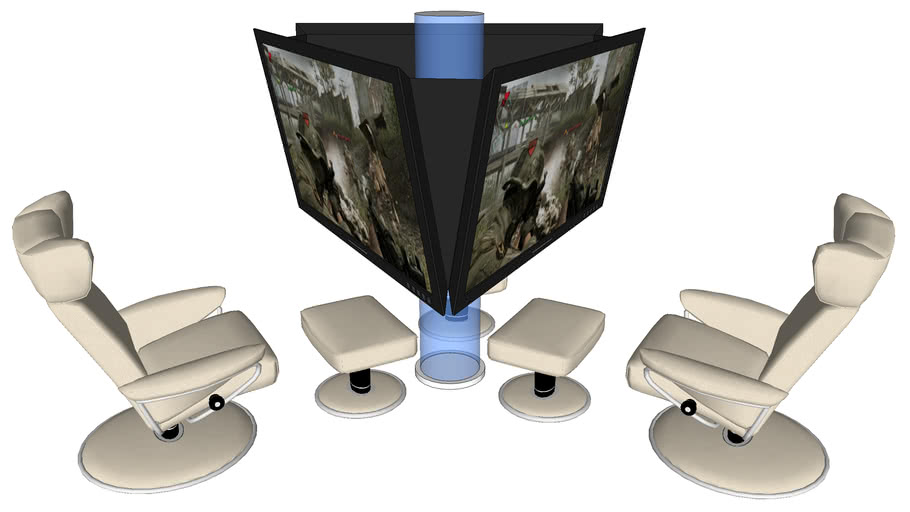 Gaming Set Up | 3D Warehouse