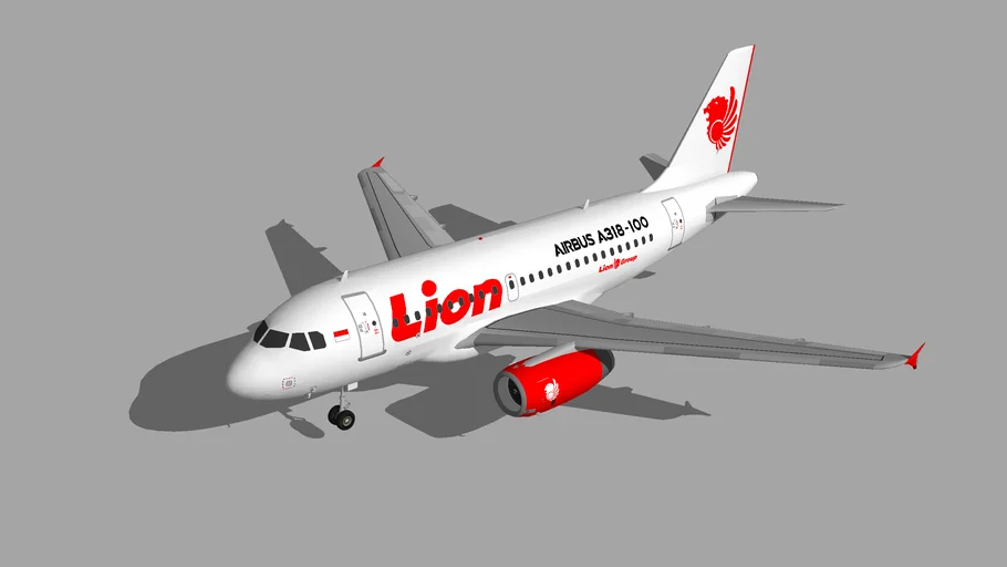 Lion Air A318-100 | 3D Warehouse