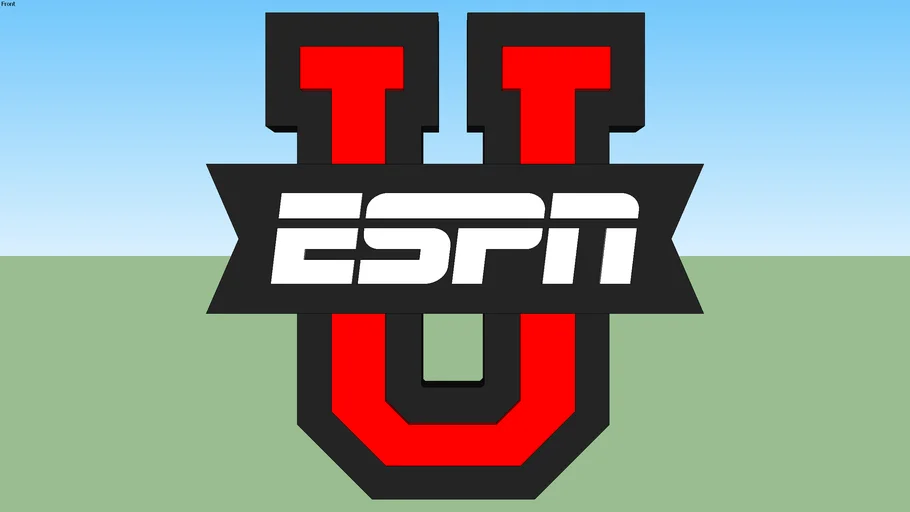 ESPNU logo | 3D Warehouse
