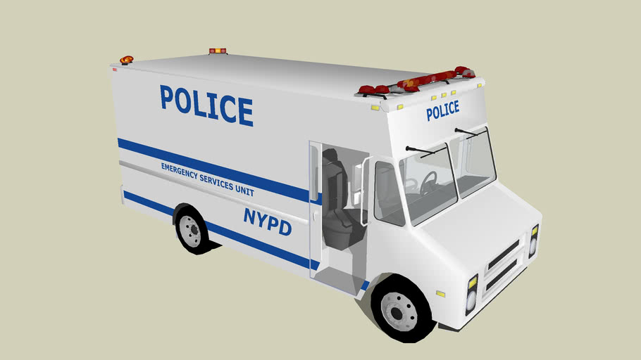 NYPD ESU Van | 3D Warehouse