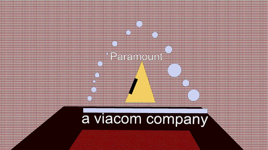 paramount picturer red water logo | 3D Warehouse