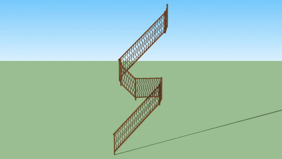Staircase Handrail | 3D Warehouse