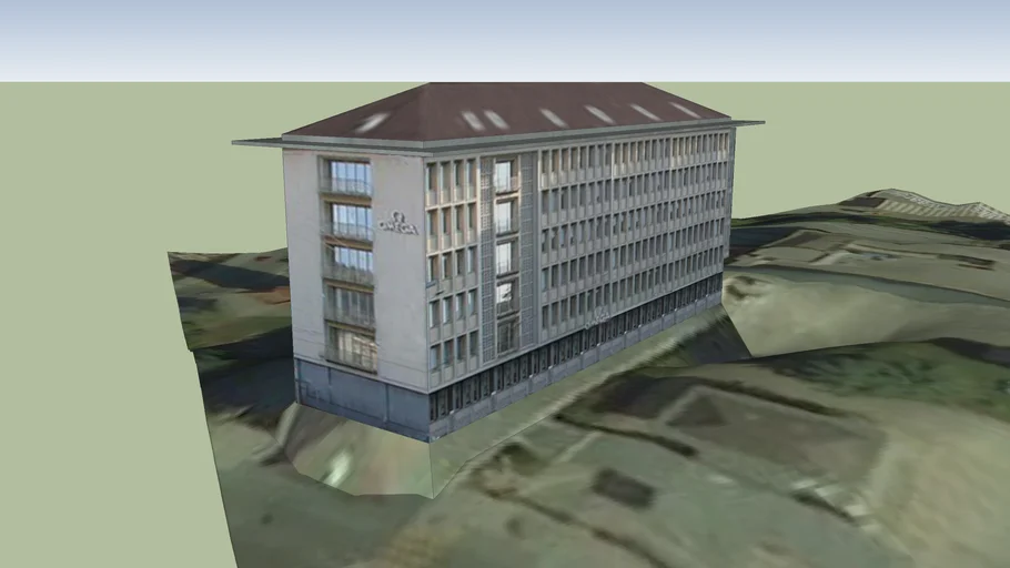 Omega_building_E | 3D Warehouse