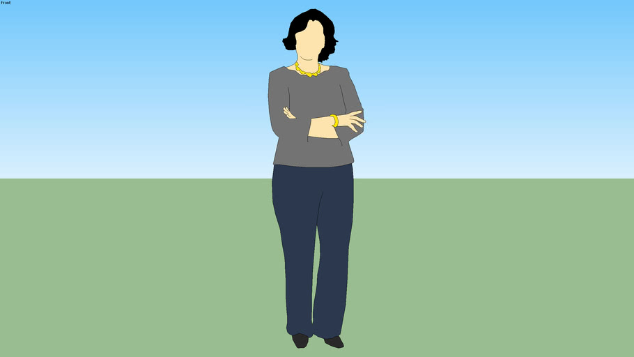 2D_Woman_Margaret 2 | 3D Warehouse