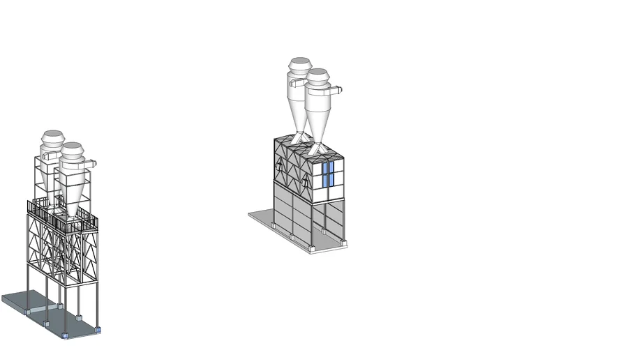 Frame Silo | 3D Warehouse