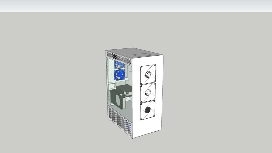 computer case for laser | 3D Warehouse