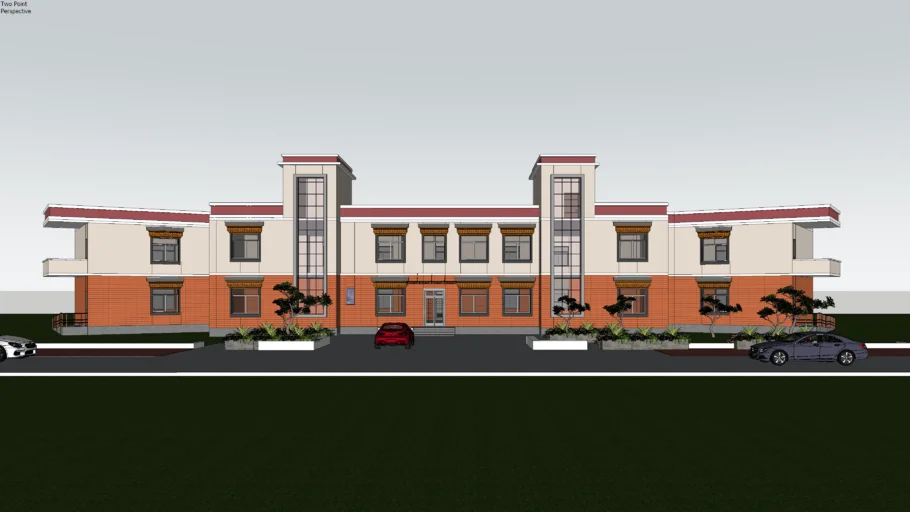 hostel block | 3D Warehouse