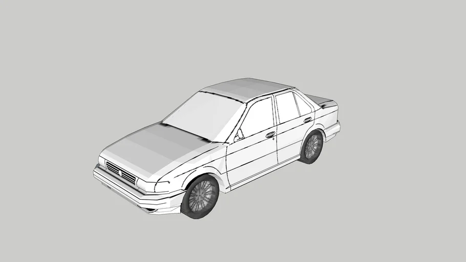 Nissan Tsuru | 3D Warehouse