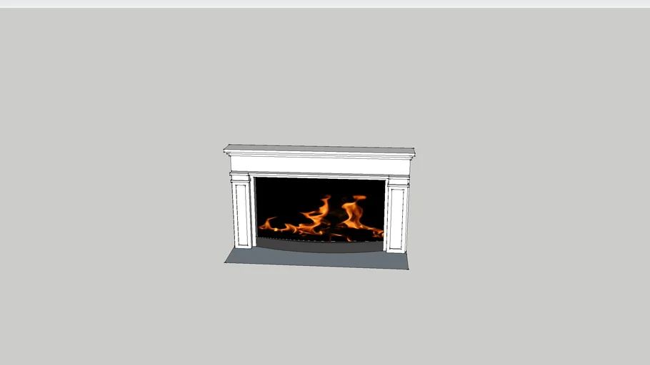 English fireplace | 3D Warehouse