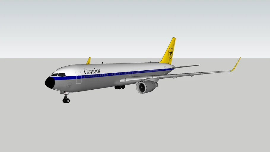 Condor Airlines 767-300ER (Retro Livery) | 3D Warehouse