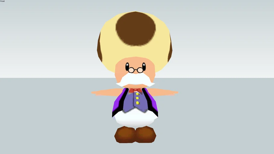 Kinopio / Toadsworth (super mario sunshine) | 3D Warehouse