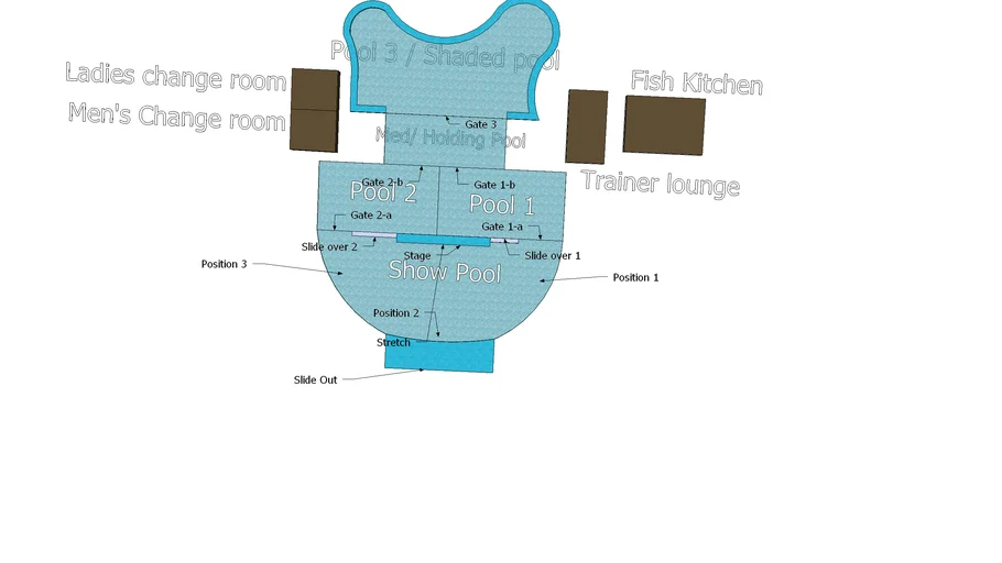 Aqua World Orca stadium | 3D Warehouse