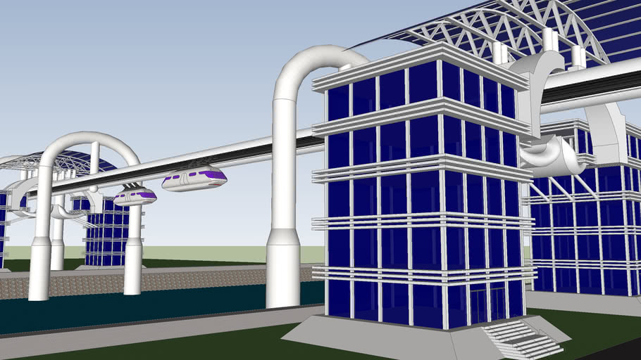Transporter bridge | 3D Warehouse