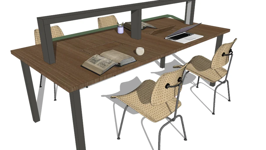 Worktable and Studytable | 3D Warehouse