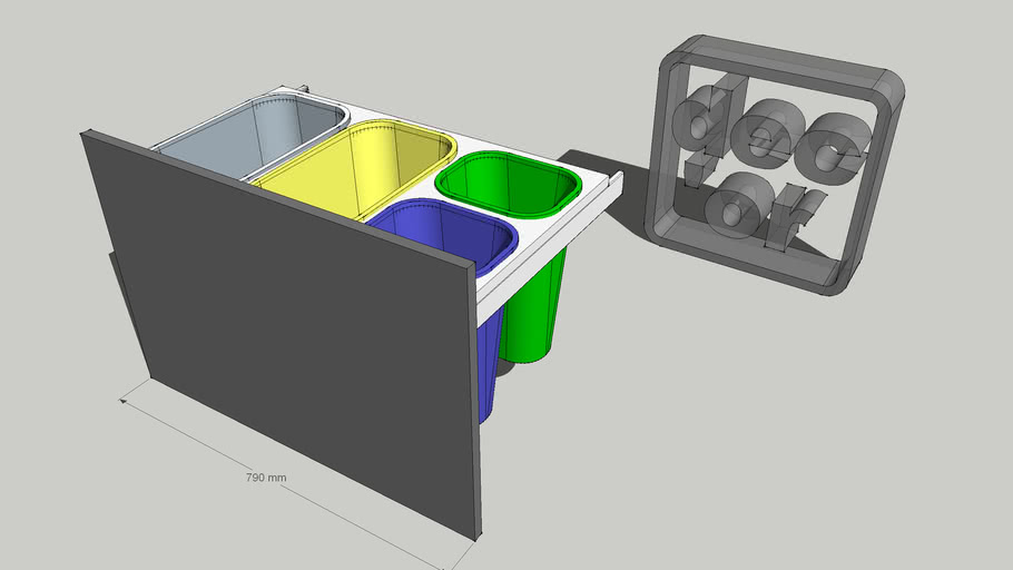 waste sorter 001 | 3D Warehouse