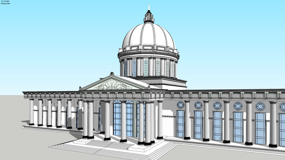 CLASSICAL MAIN ENTRANCE | 3D Warehouse