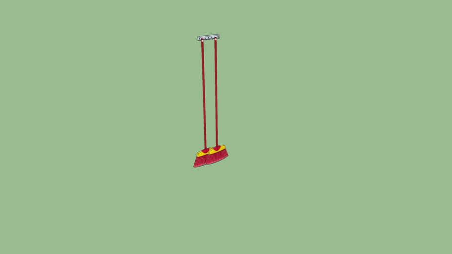 Hanging broom | 3D Warehouse