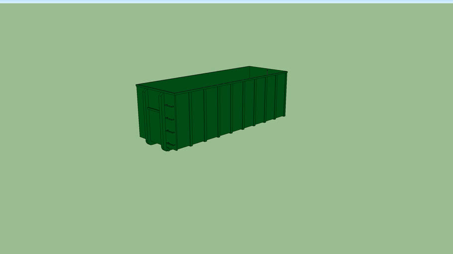 container 40 kuub | 3D Warehouse