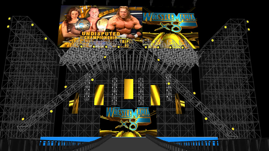 WWE Wrestlemania 18 | 3D Warehouse