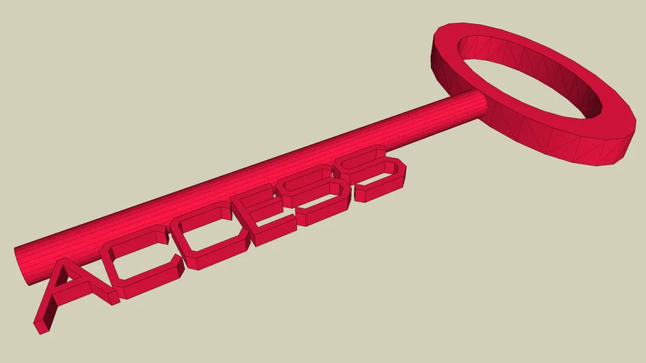 Access Key | 3D Warehouse