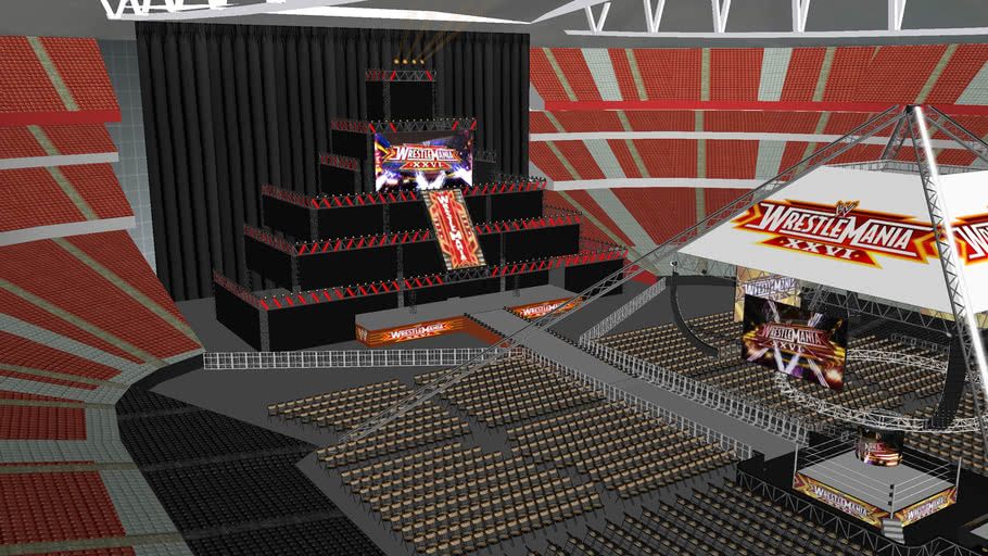 Wwe Wrestlemania 26 Stage