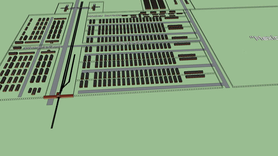 Auschwitz History Project diorama | 3D Warehouse