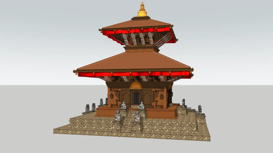 NEPAL TEMPLE | 3D Warehouse