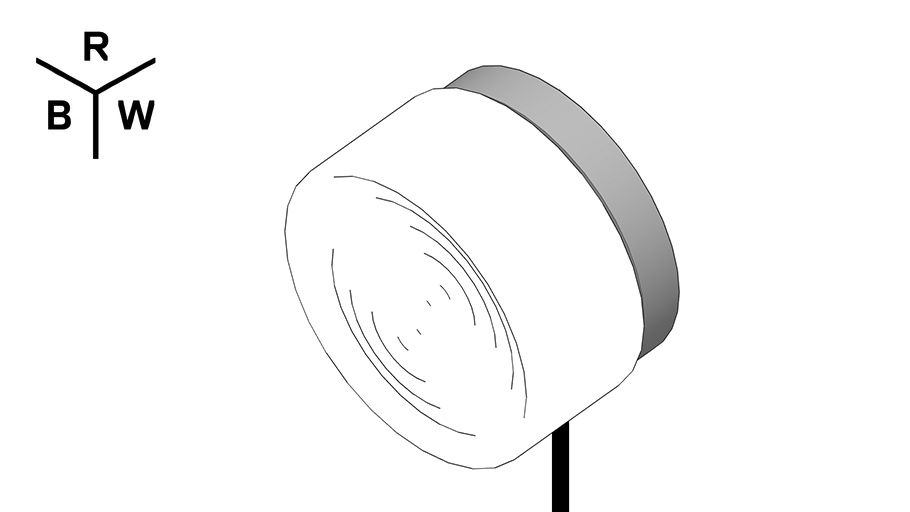 RBW Ripple Sconce Corded RP-C | 3D Warehouse