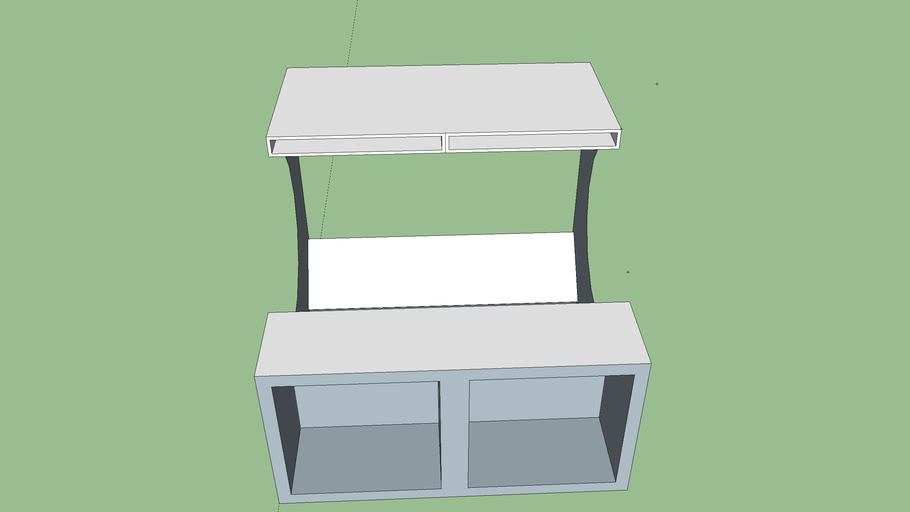 Study Desk | 3D Warehouse
