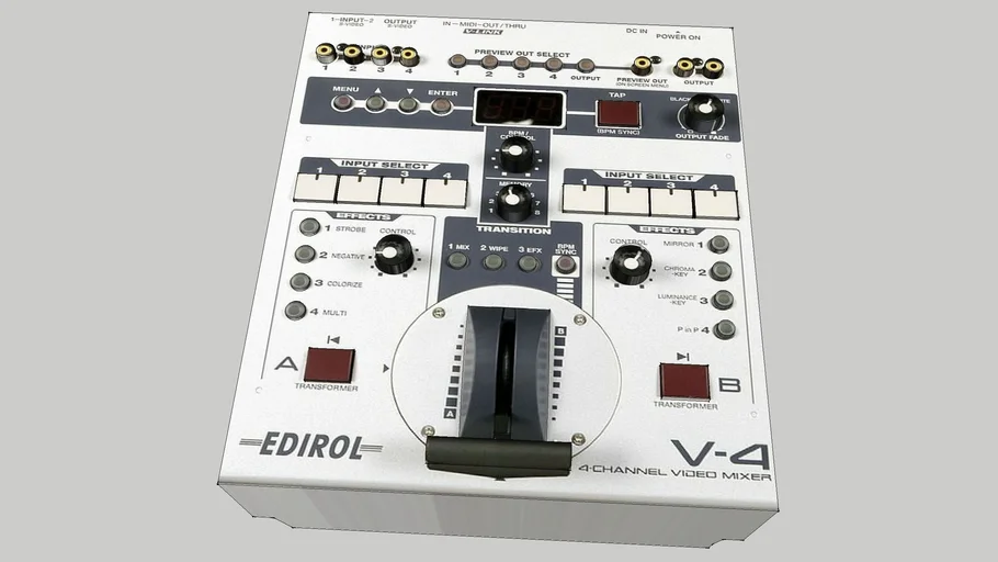 Edirol V-4 | 3D Warehouse