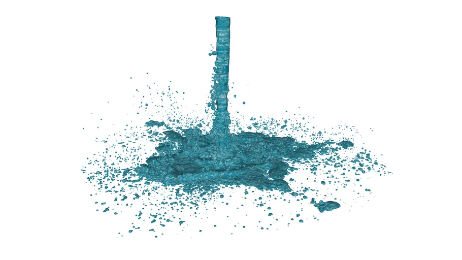 Water Splash 2 | 3D Warehouse