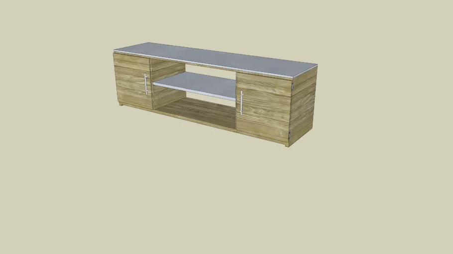 Tv Table | 3D Warehouse