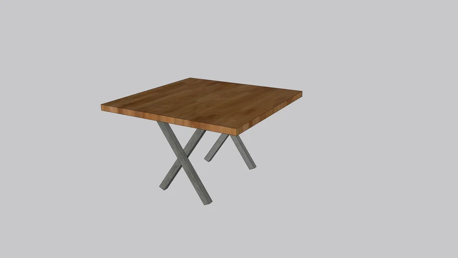 Foldable Square Table | 3D Warehouse