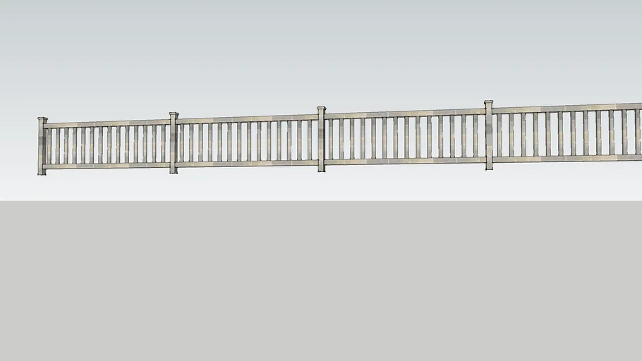 STONE FENCE | 3D Warehouse