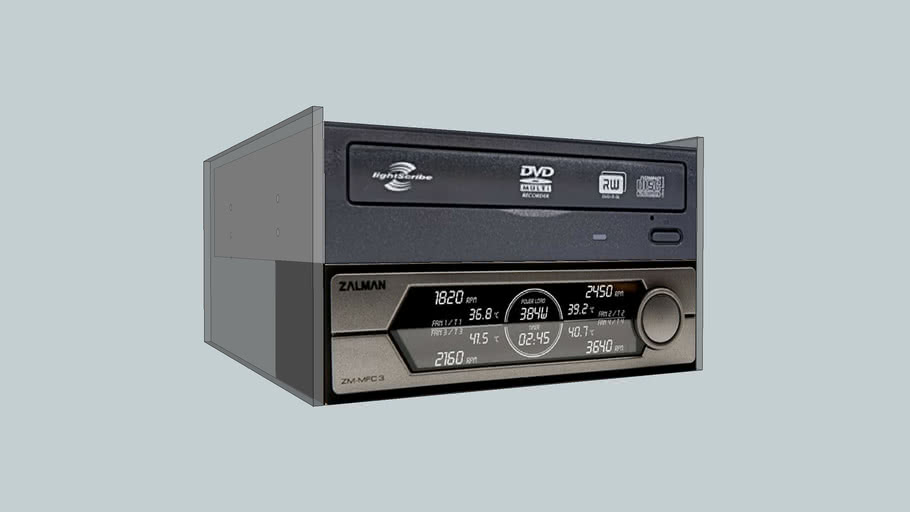 DVD+Fan Controller with holder | 3D Warehouse