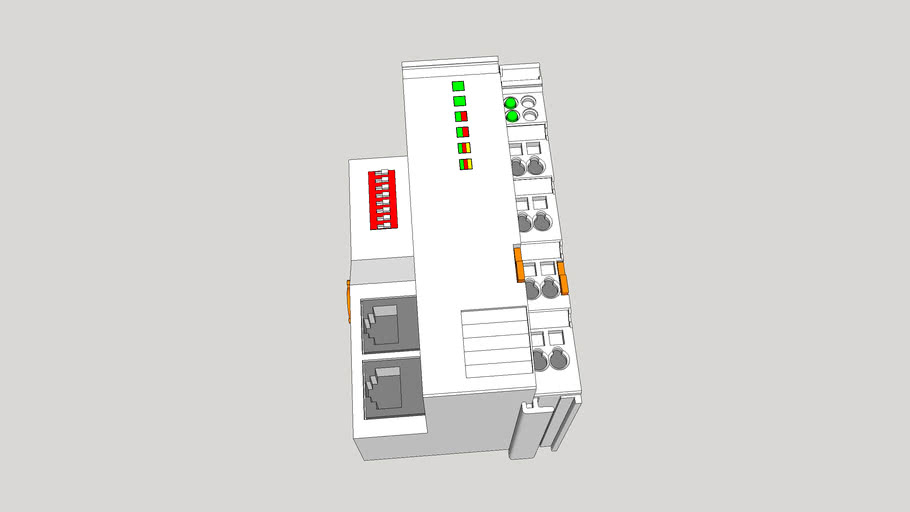 WAGO 750-881 | 3D Warehouse