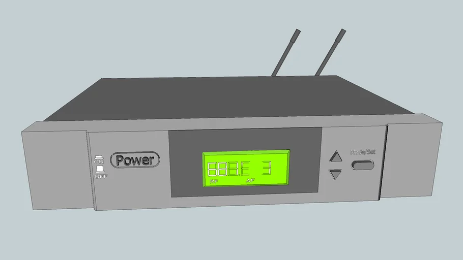 wireless receiver | 3D Warehouse