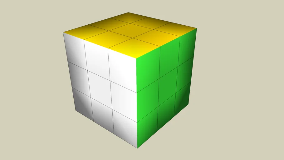 Rubiks Cube | 3D Warehouse
