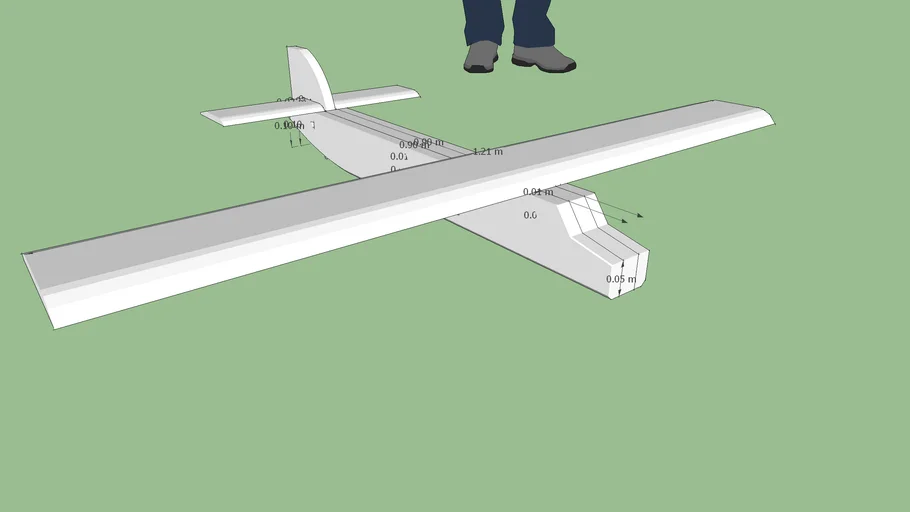 Basic RC Model Plane | 3D Warehouse