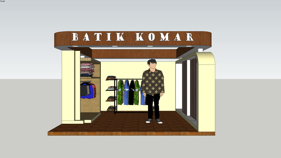 batik komar | 3D Warehouse