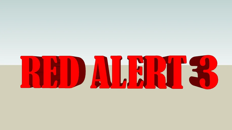 RED ALERT 3 | 3D Warehouse