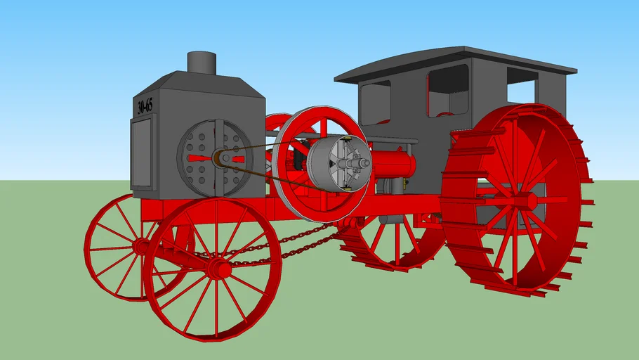 Prairie tractor 30-65 | 3D Warehouse