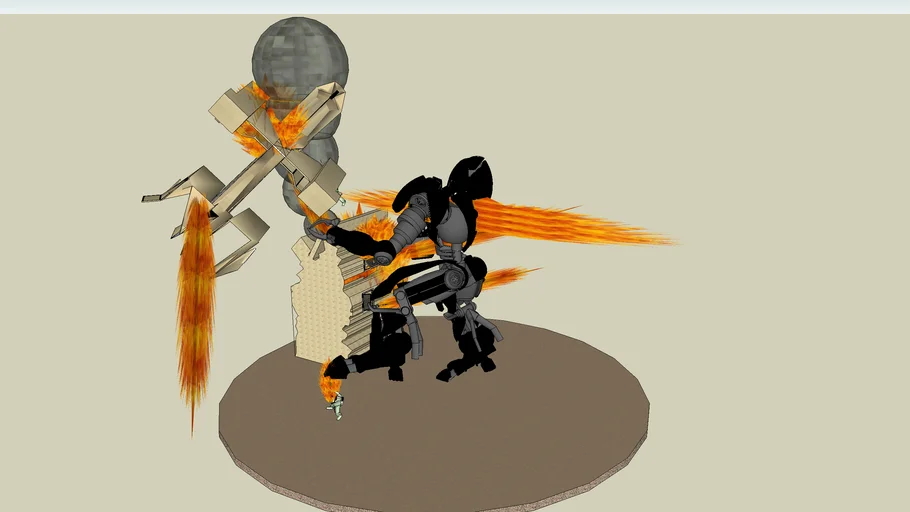 avatar mech fire Gdi Base Missile Squad Orca | 3D Warehouse