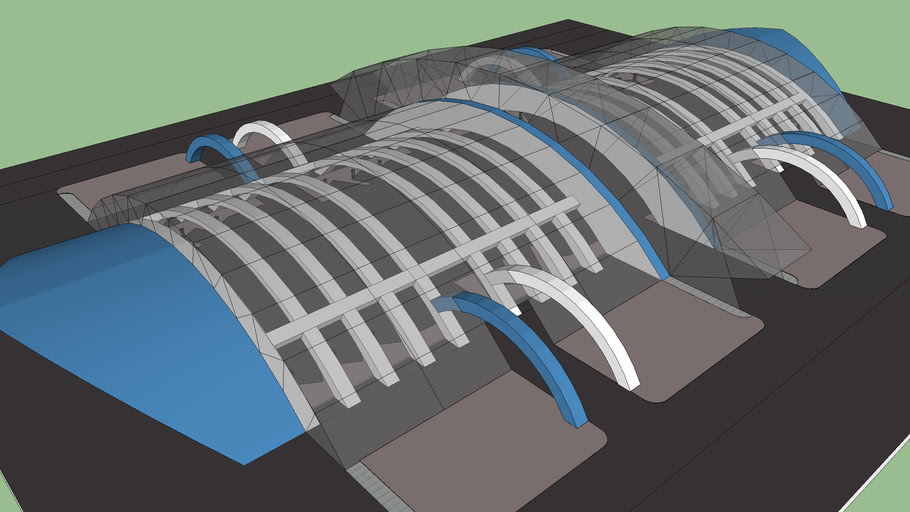 Modern Bus Station | 3D Warehouse
