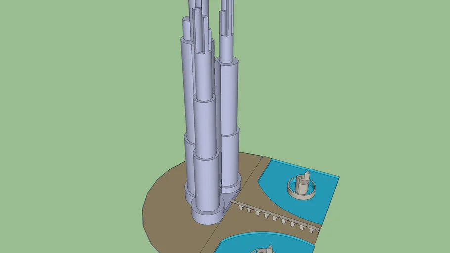 hotel three towers | 3D Warehouse