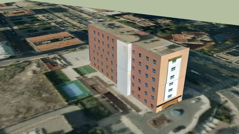 Hotel Extremadura, Caceres | 3D Warehouse