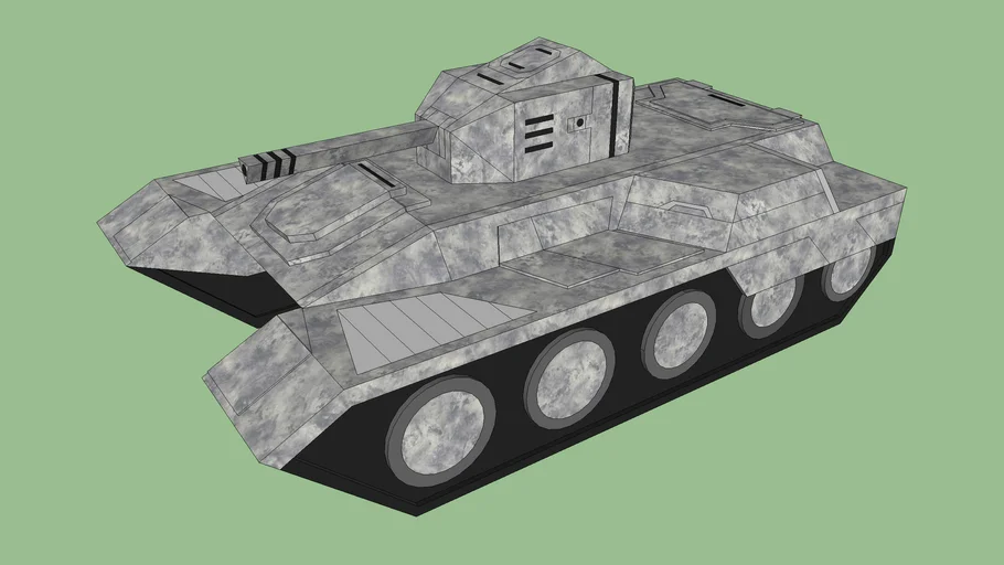 Tanki Online: Smoky M3 and Viking M3 | 3D Warehouse