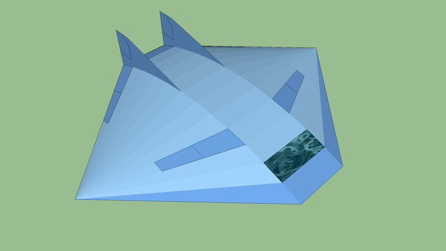 autopilot futuristic aircraft | 3D Warehouse