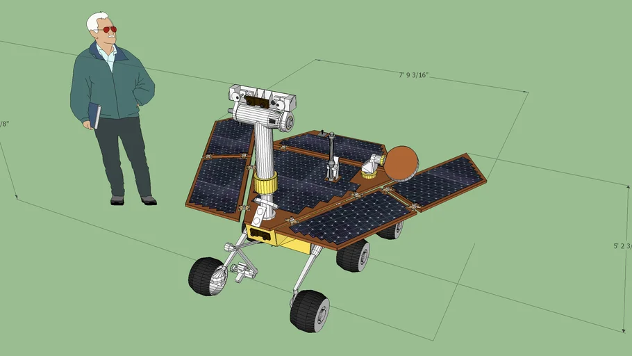 Mars Rover Spirit | 3D Warehouse